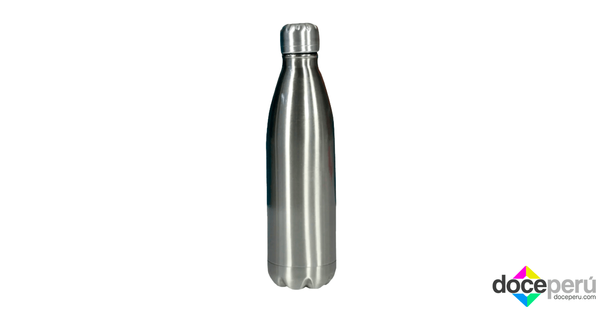 Botella acero doble pared tipo lechera 500ml para sublimación color ...